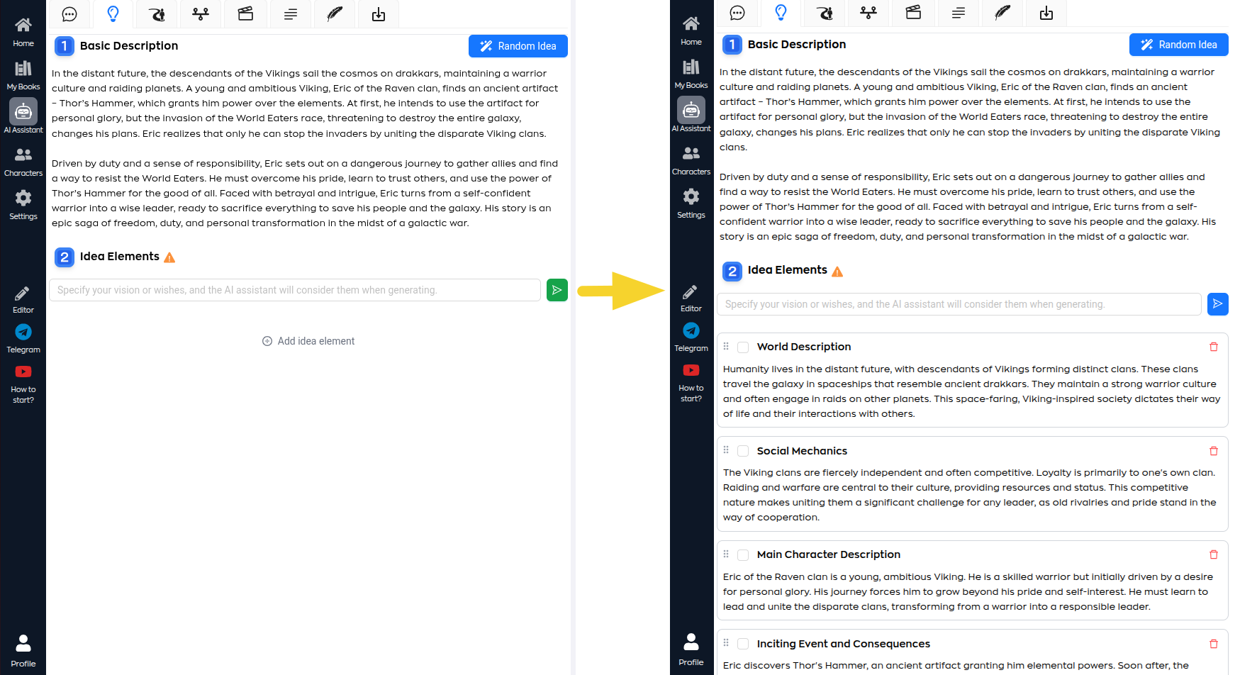 StoryHub