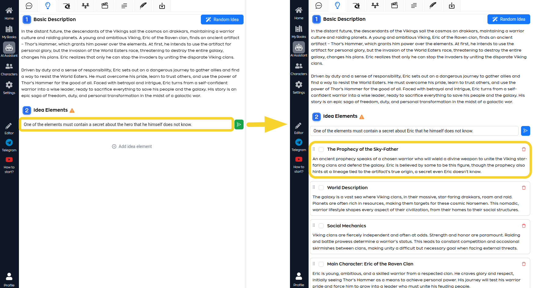 StoryHub